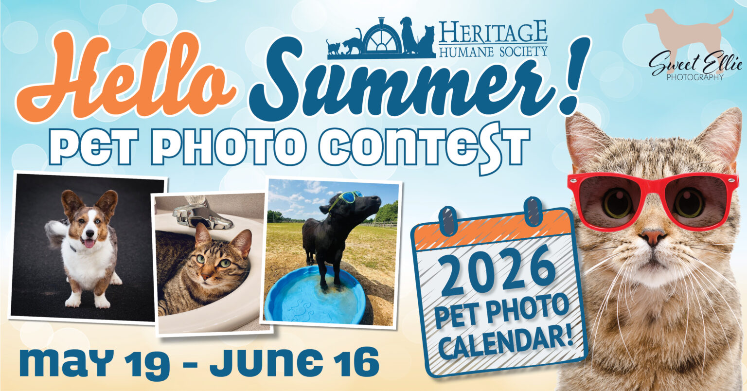 Hello Summer Pet Photo Contest - Heritage Humane