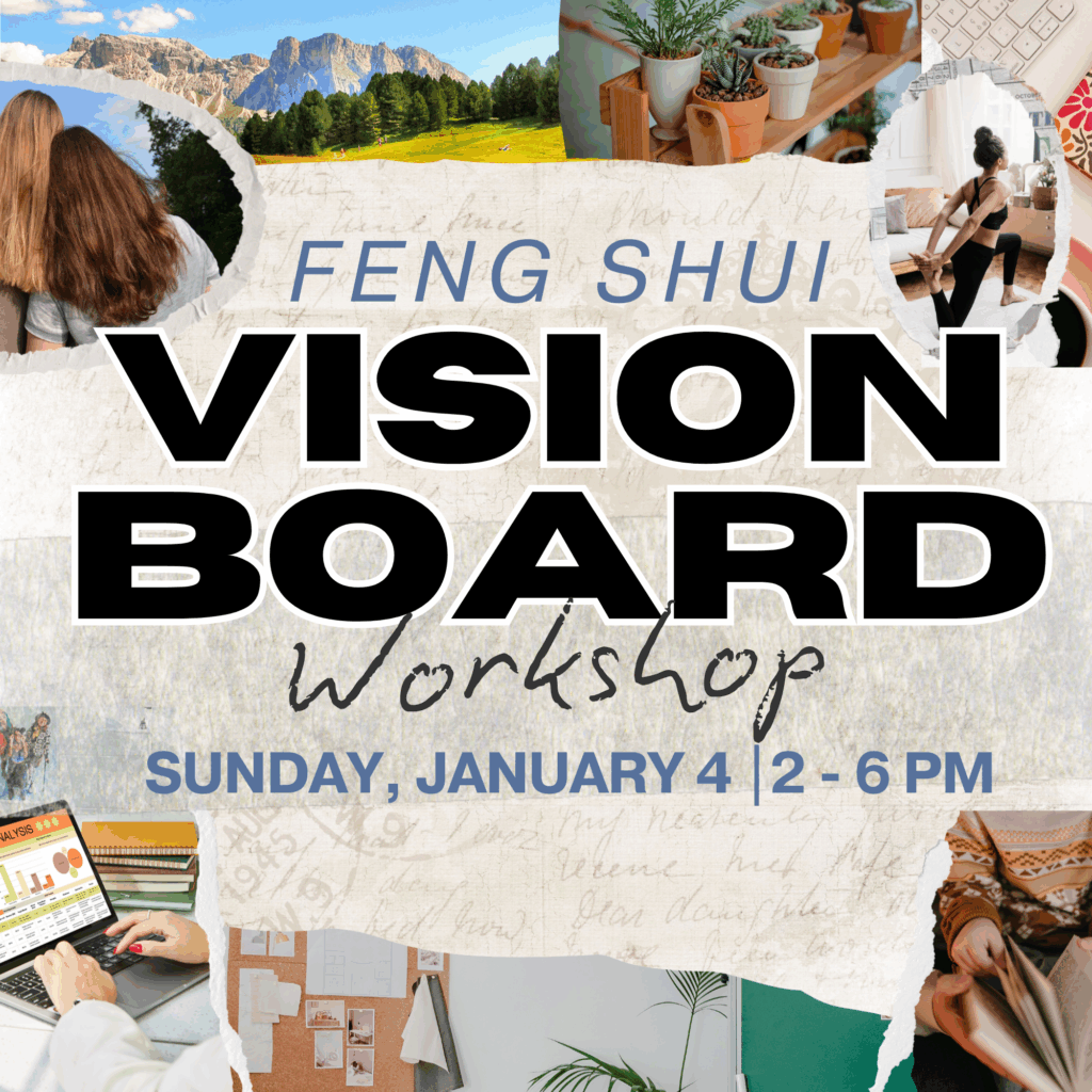 Feng Shui 2026 Vision Board Workshop - Heritage Humane